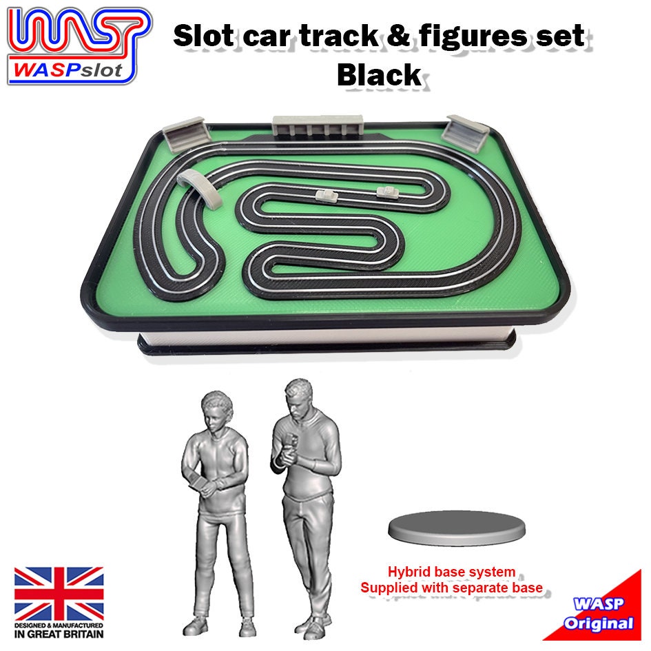 Slot Track & Figures 1/32 Scale Racing 3D Printed WASP Slot Racing - Etsy