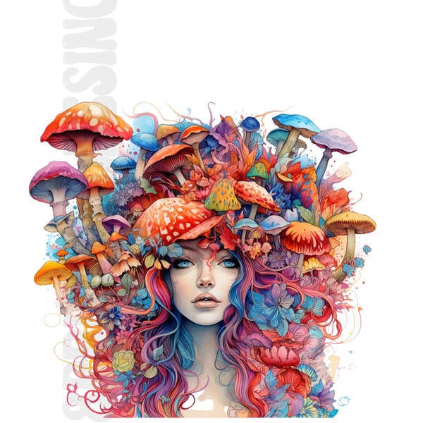 Mushroom Design - Etsy