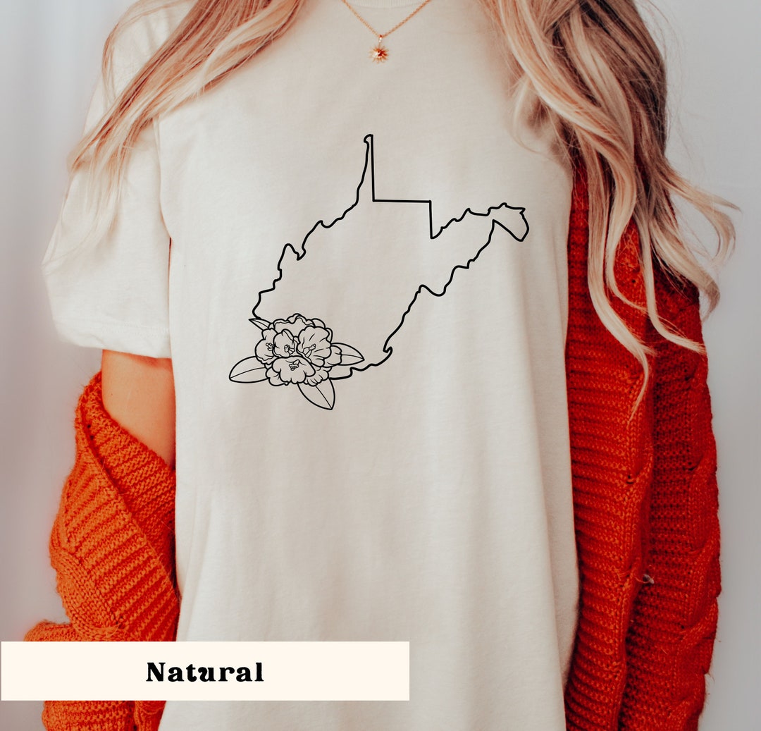 WV Home,west Virginia Trendy Shirt,oversized West Virginia State Shirt ...