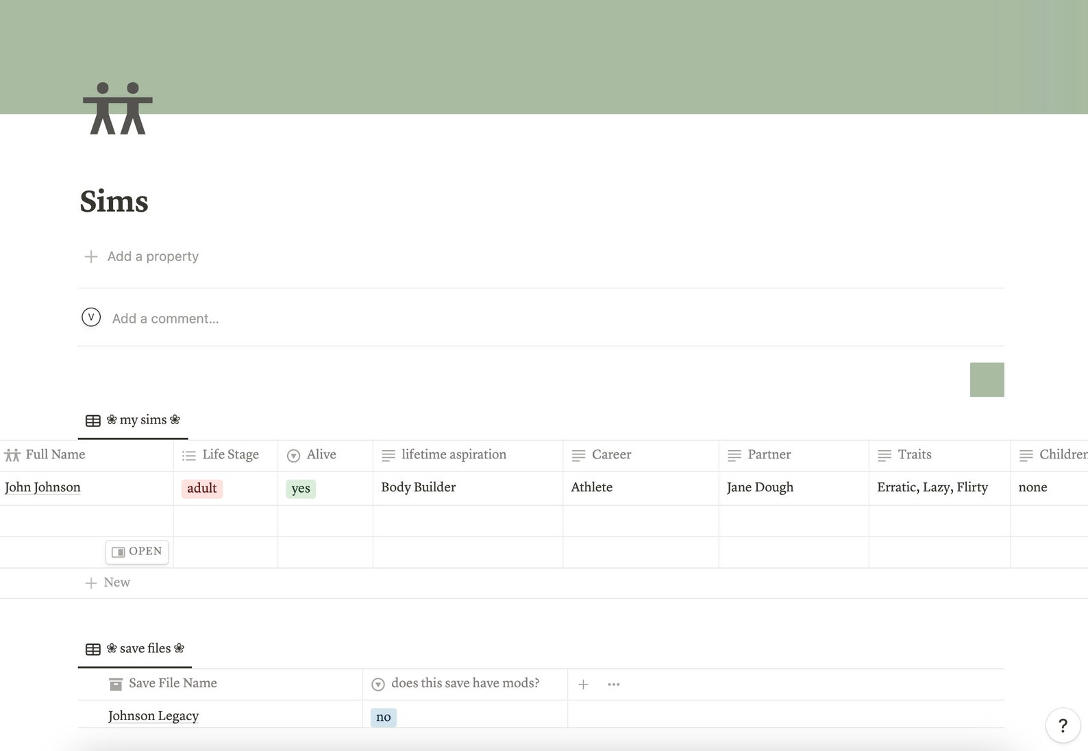 Sims 4 Notion Planner Template - Etsy Canada