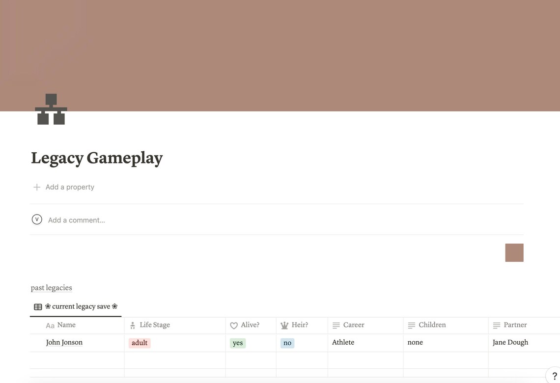 Sims 4 Notion Planner Template - Etsy Canada