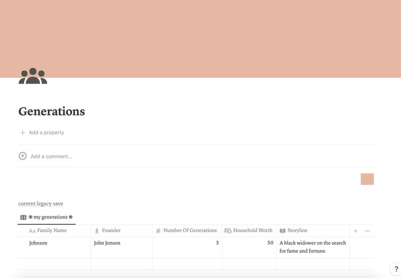 Sims 4 Notion Planner Template - Etsy