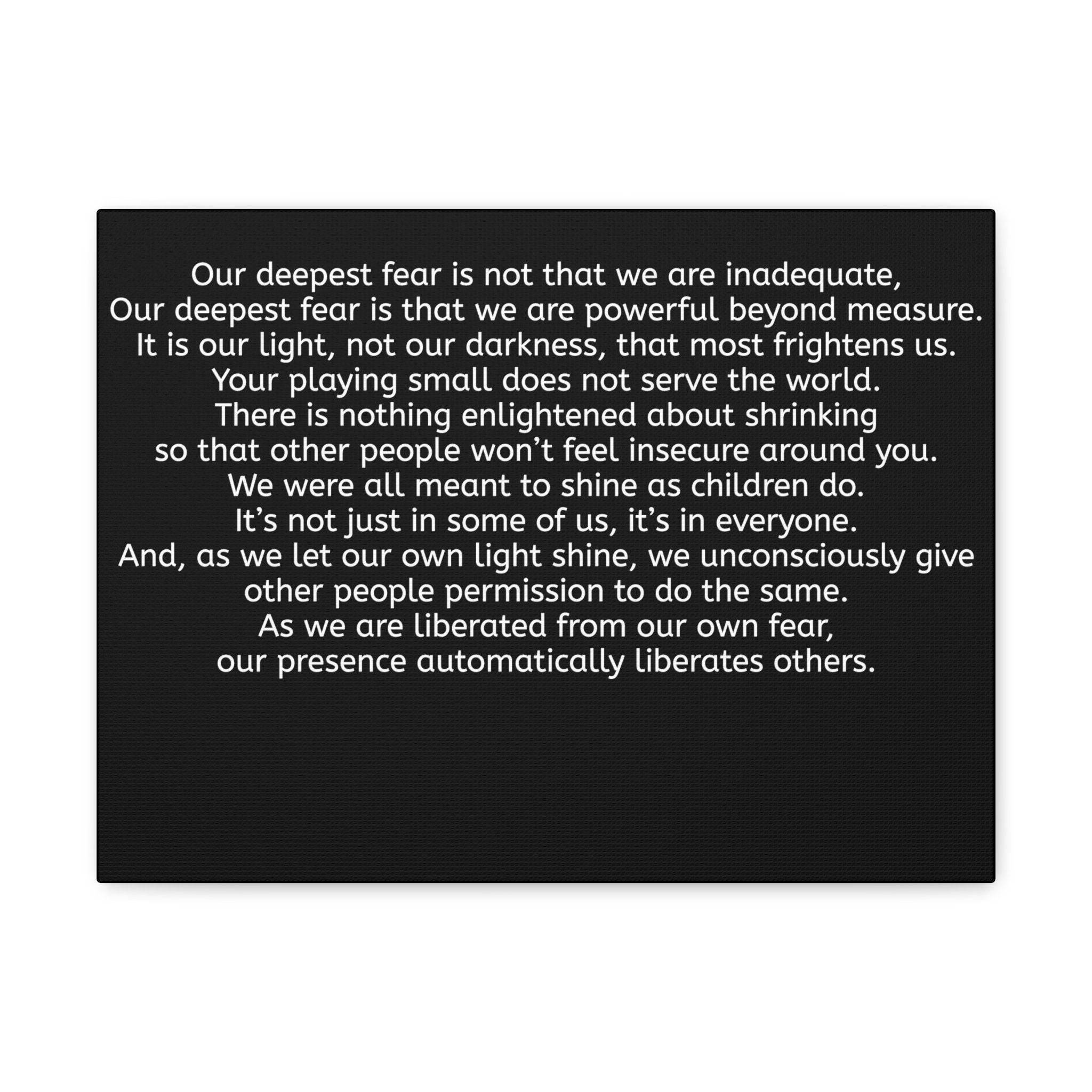 Deepest Fear Coach Carter Quote
