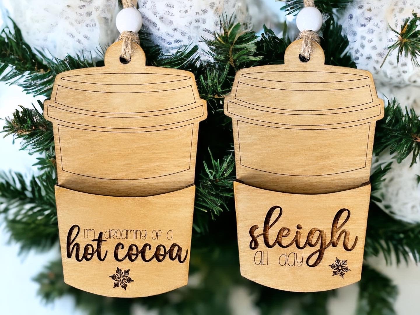 Coffee-themed Gift Card Holder Wood Gift Card Holder for Teachers Wood ...