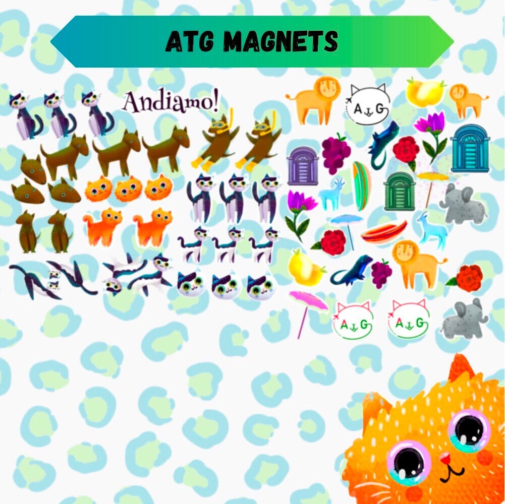 Character Magnet Fridge Magnet Locker Décor Birthday Gift Kids Party ...