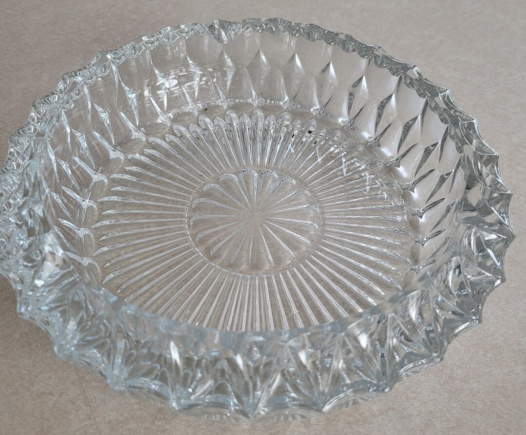 Vintage Rossini Crystal Ashtray - Etsy