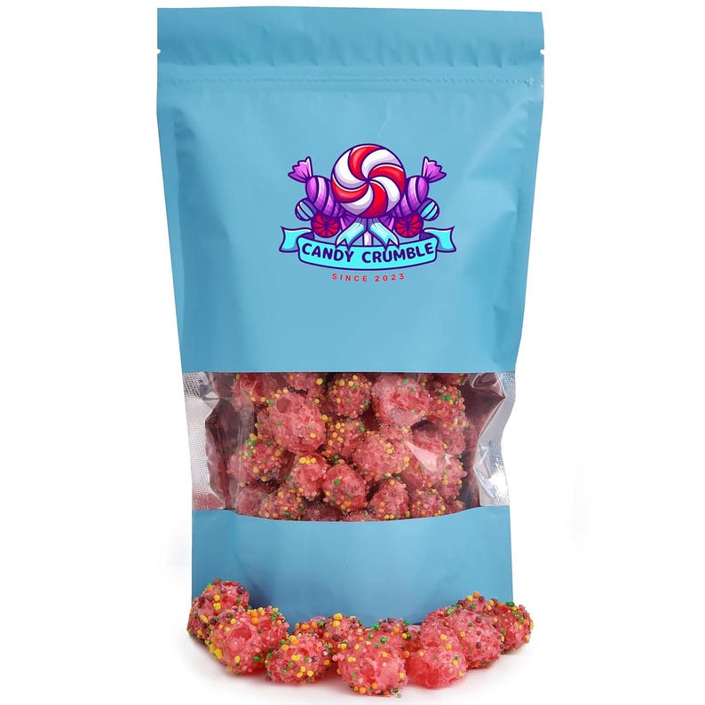 Freeze Dried Gummy Clusters Gummies Crunchy Flavorful Candy rainbow ...