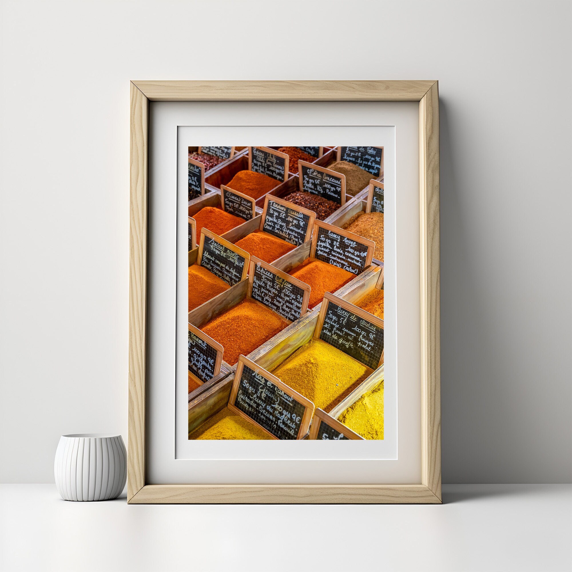 French Spices Kitchen Wall Art Photography From France - Etsy