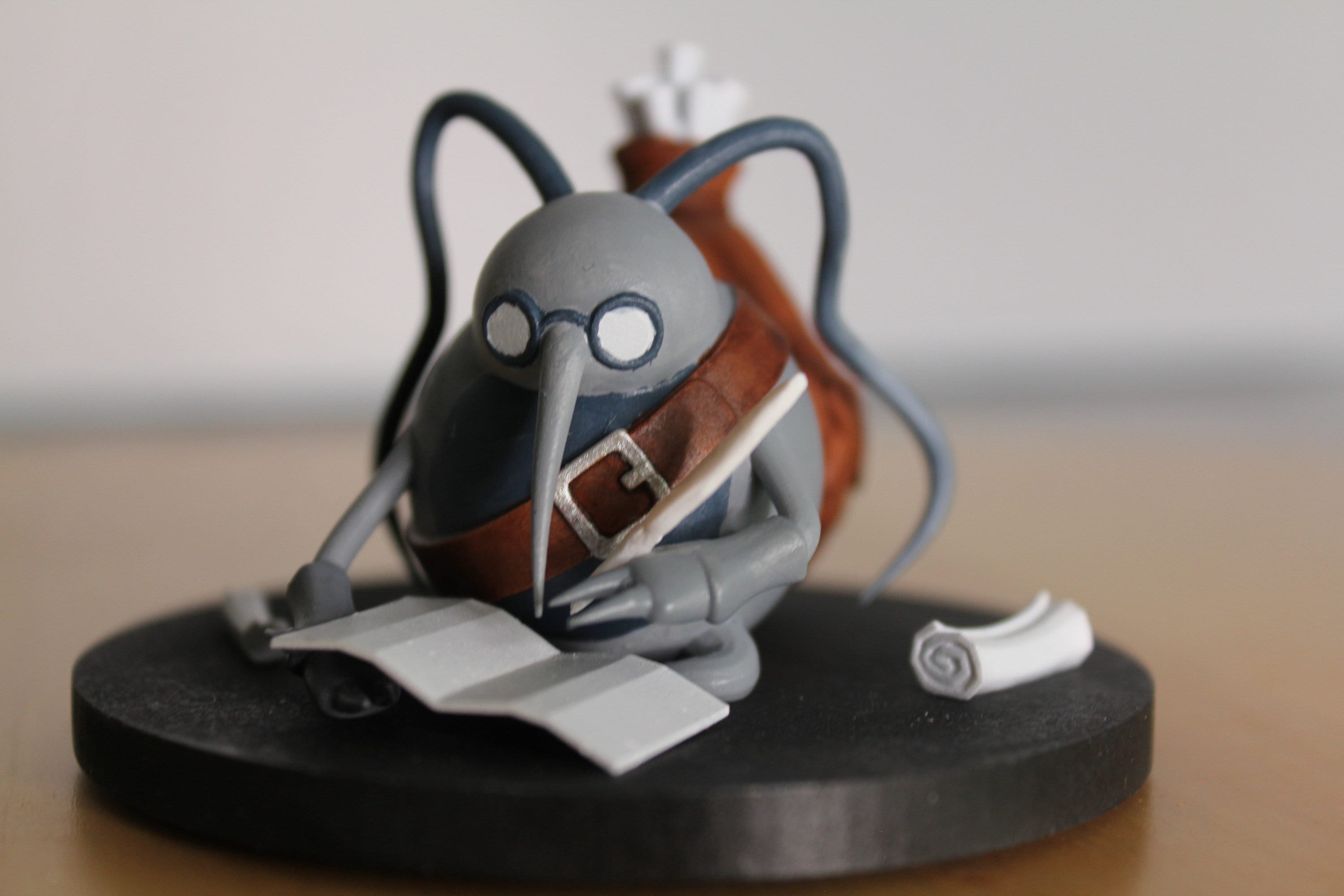 Hollow Knight Game Character Cornifer Figure Resin 3D Print Painted or ...