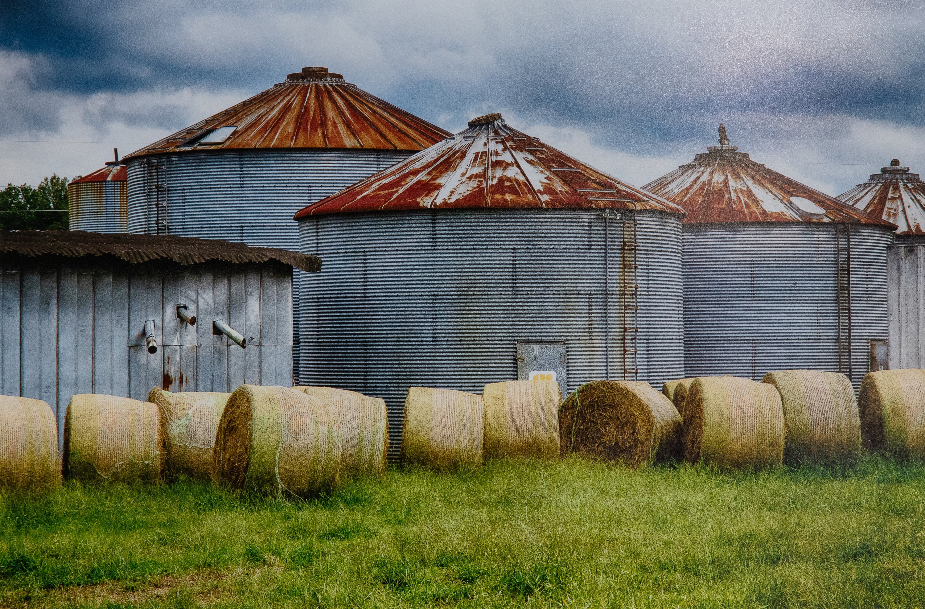 Old Silos Photography, Fine Art Photo Print, Color Photography, Country ...
