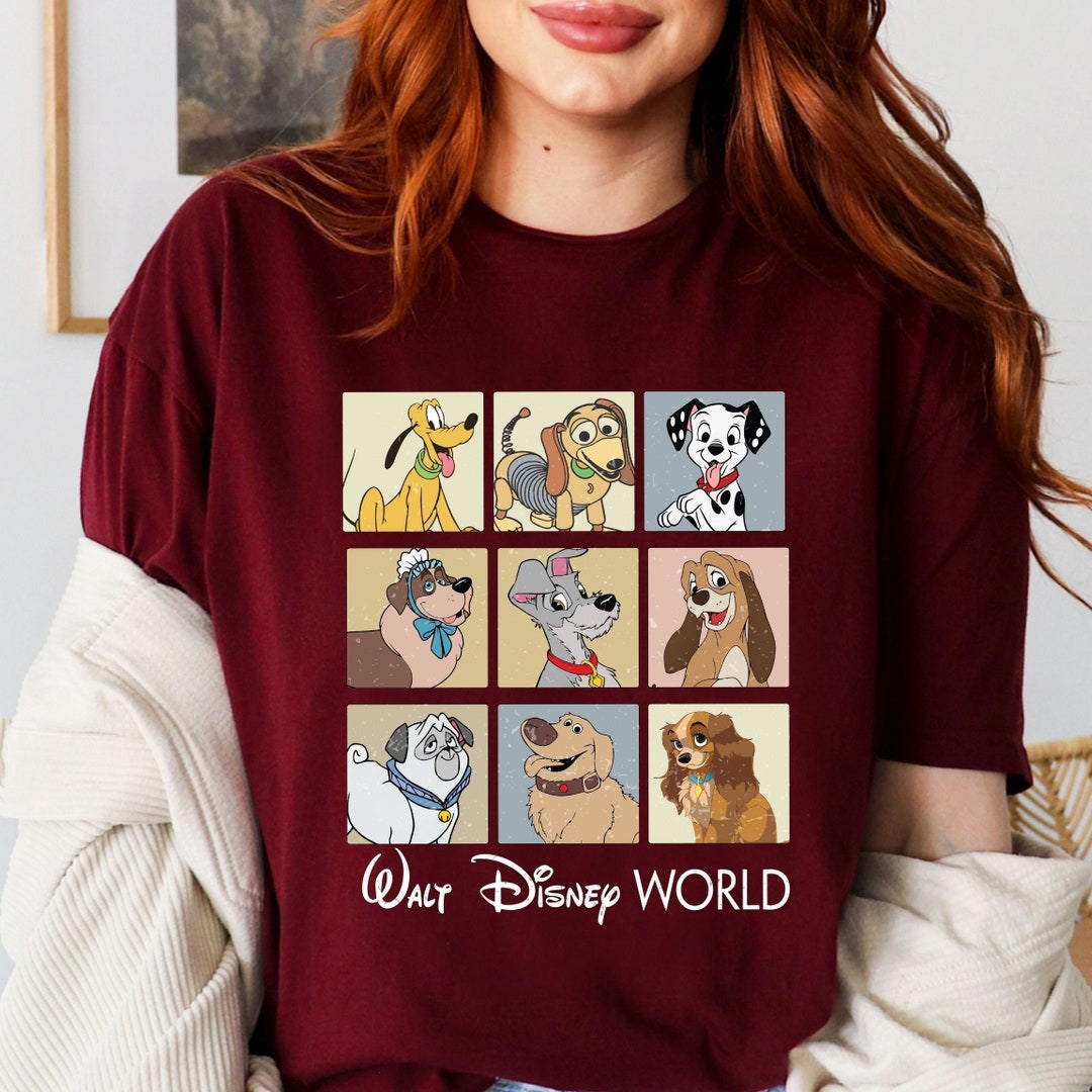 Disney Dogs Shirt, Walt Disney World Shirt, the Lady and the Tramp ...