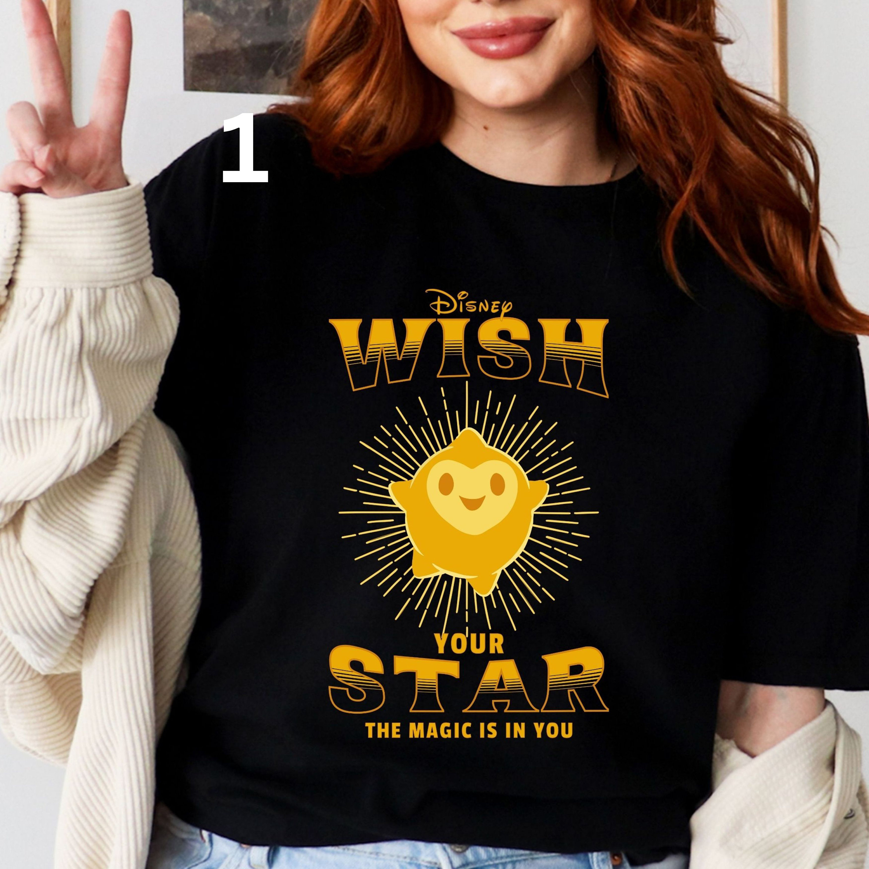 Disney Wish Movie Shirt, Disney Wish Star Shirt, Disney Wish Asha ...