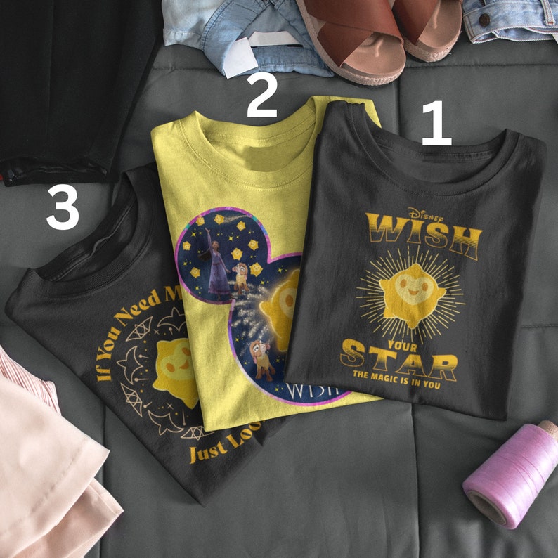 Disney Wish Movie Shirt, Disney Wish Star Shirt, Disney Wish Asha ...