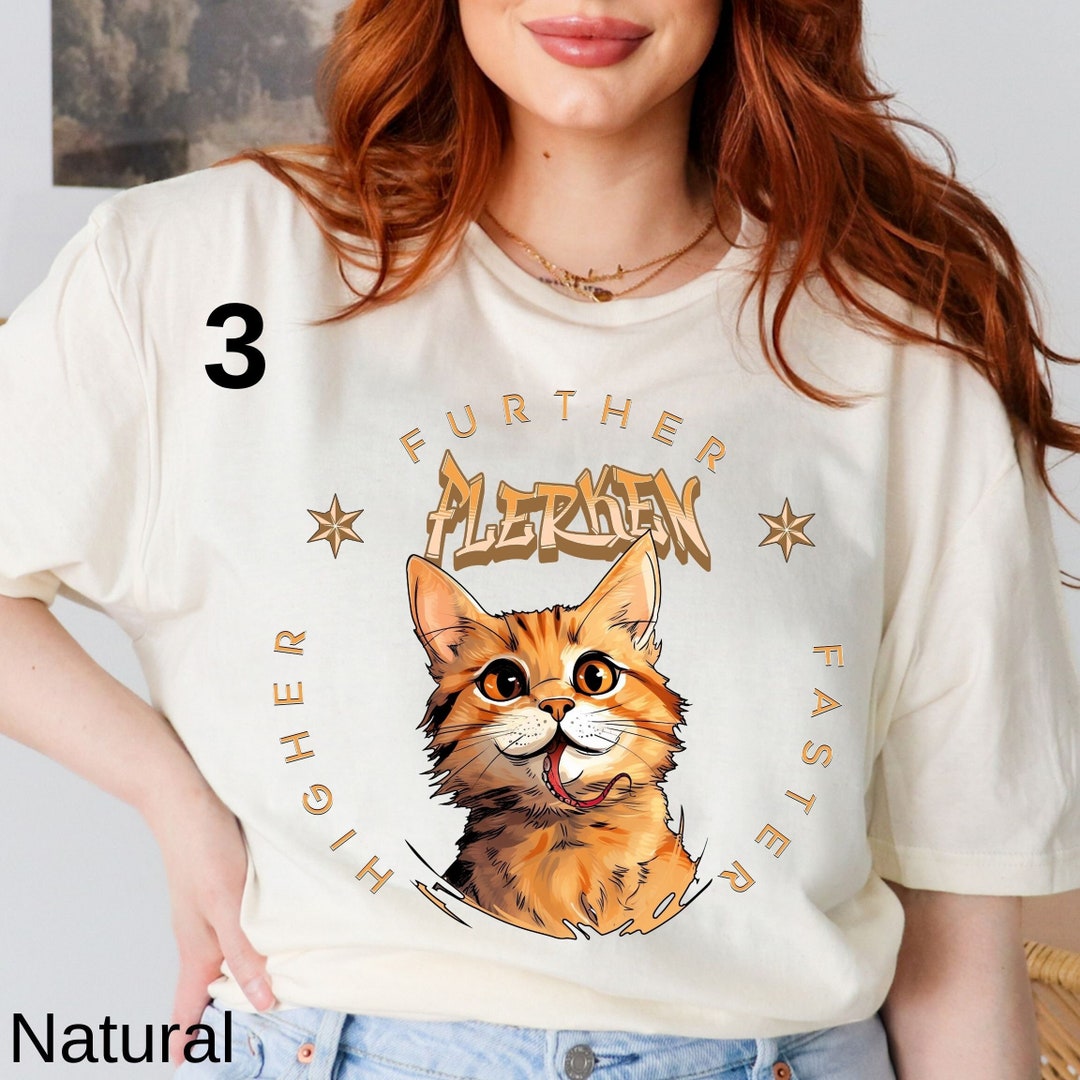 Flerken Cat Sweatshirt the Marvels Cat Shirt Higher Further Faster ...