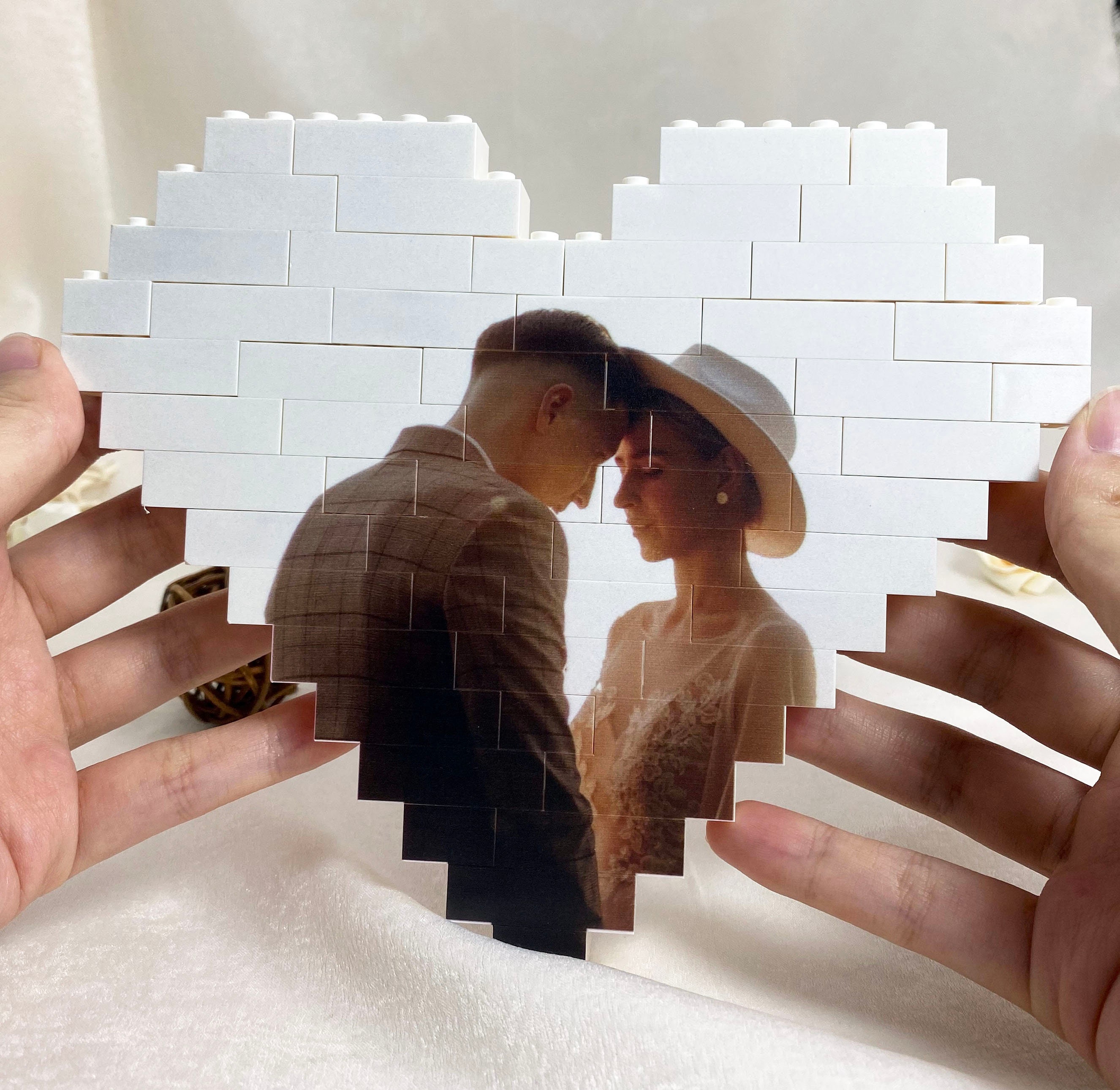 Photo Building Blockspersonalized Photo Blocksbuild a Photo - Etsy