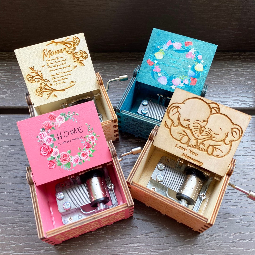 Custom Carillon,handcrafted Wooden Music Box,personalized Wooden Hand ...