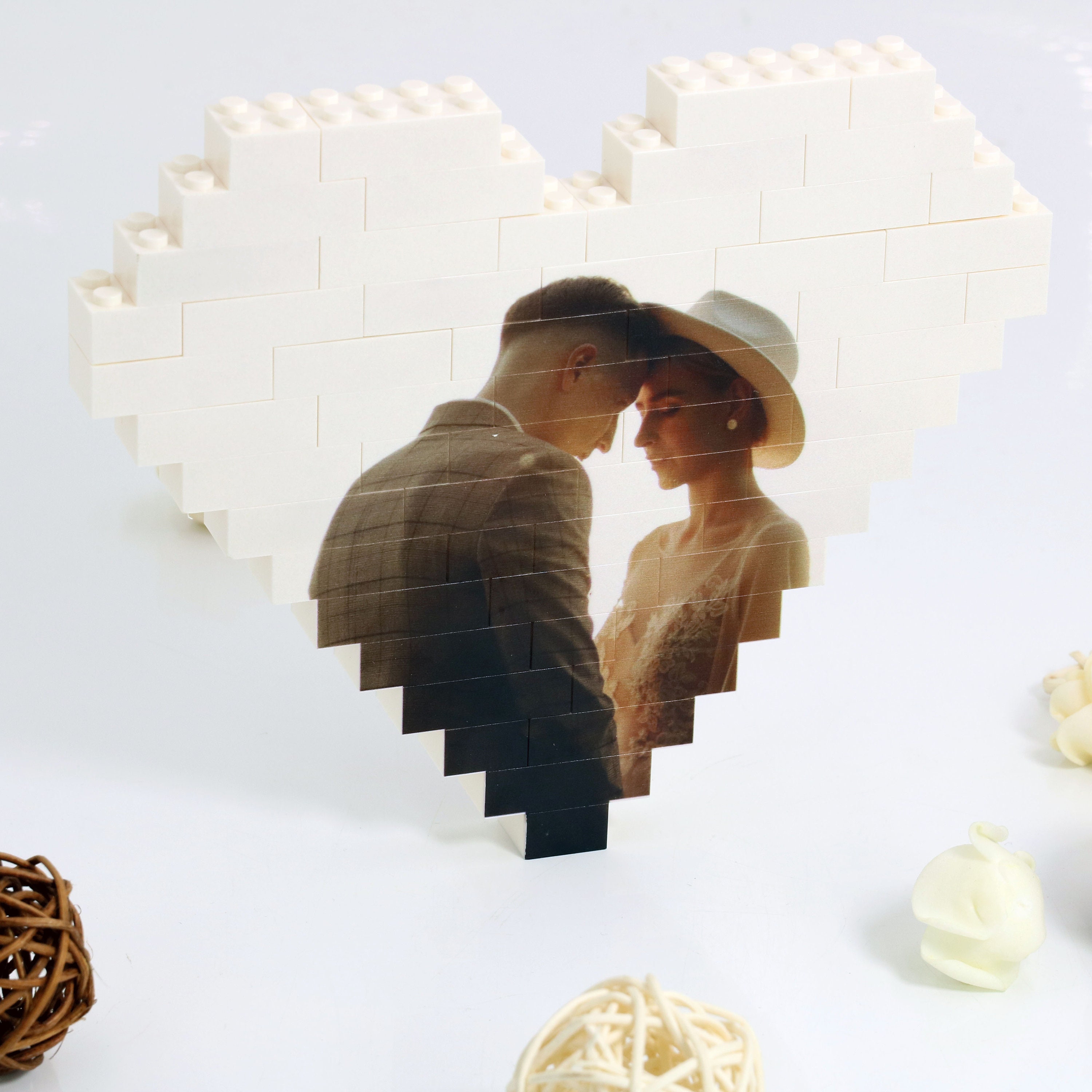 Photo Building Blockspersonalized Photo Blocksbuild a Photo - Etsy