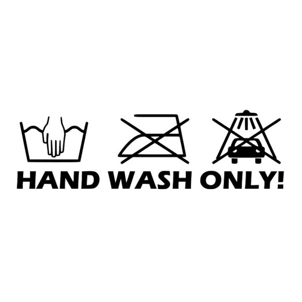 Hand Wash Only Tag - Etsy