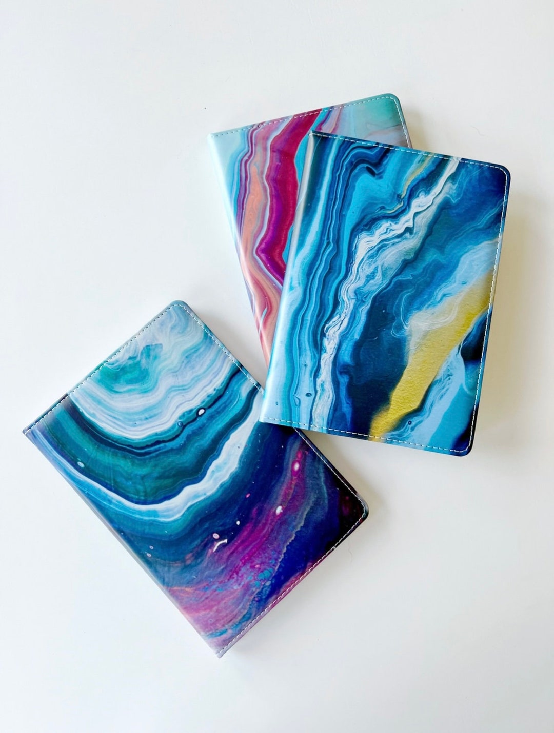 Pour Paint Design Journal - Etsy