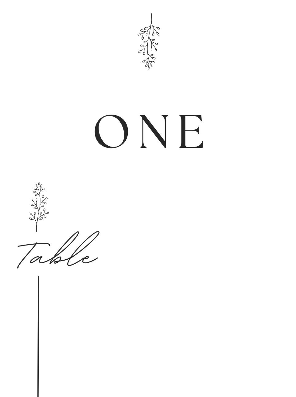 Seating Chart & Table Numbers Template - Etsy