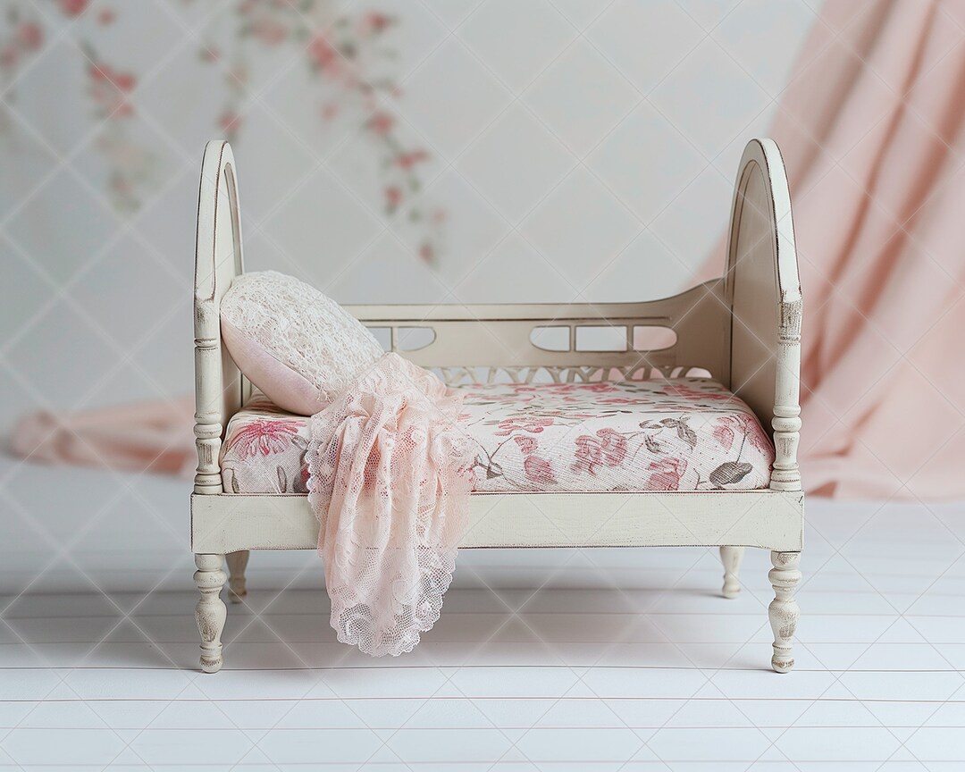 Pink Spring Newborn Digital Backdrop Background - Etsy