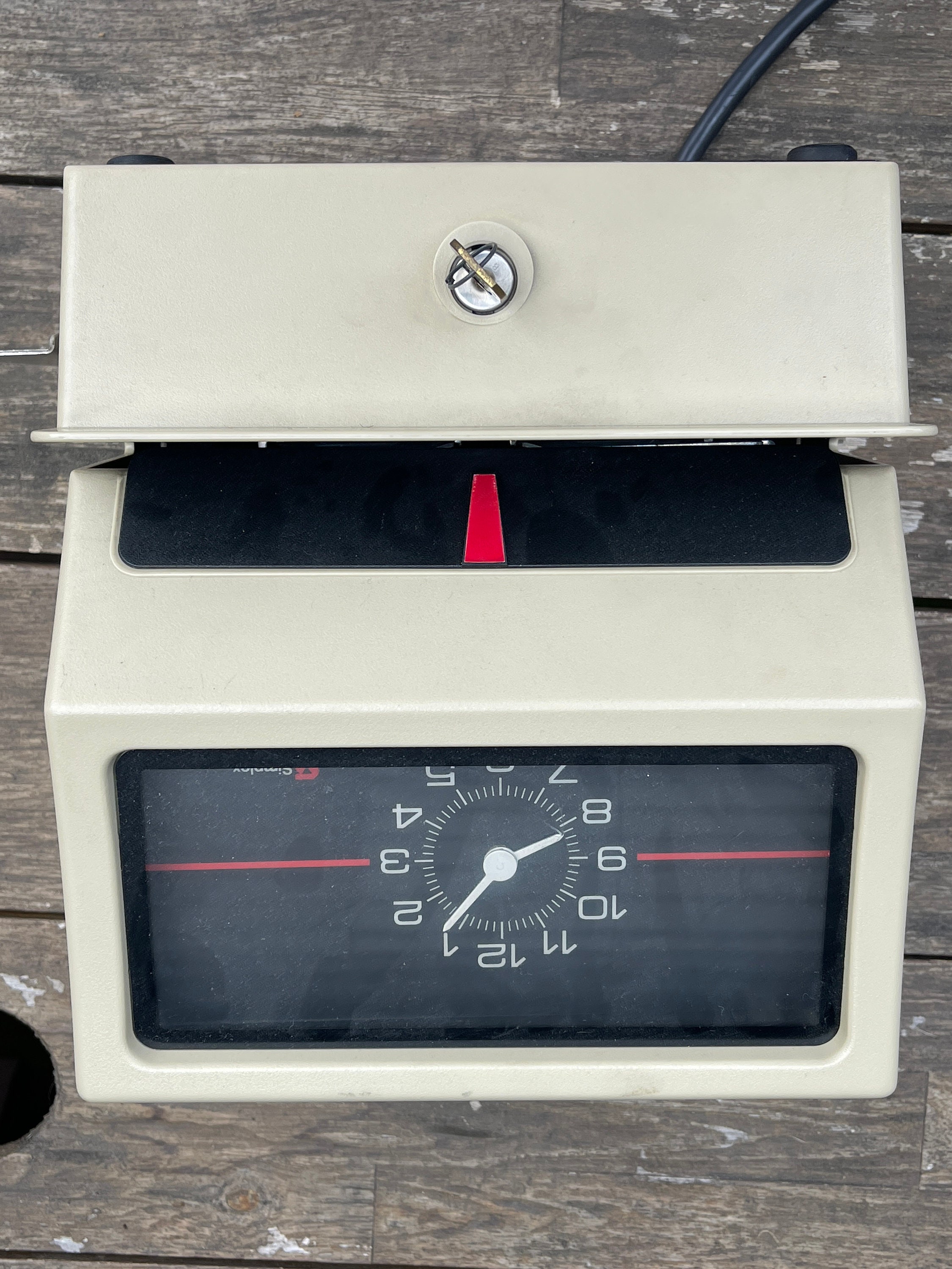 Simplex Employee Work Time Clock Model 0002 With KEY (turns On) - Etsy