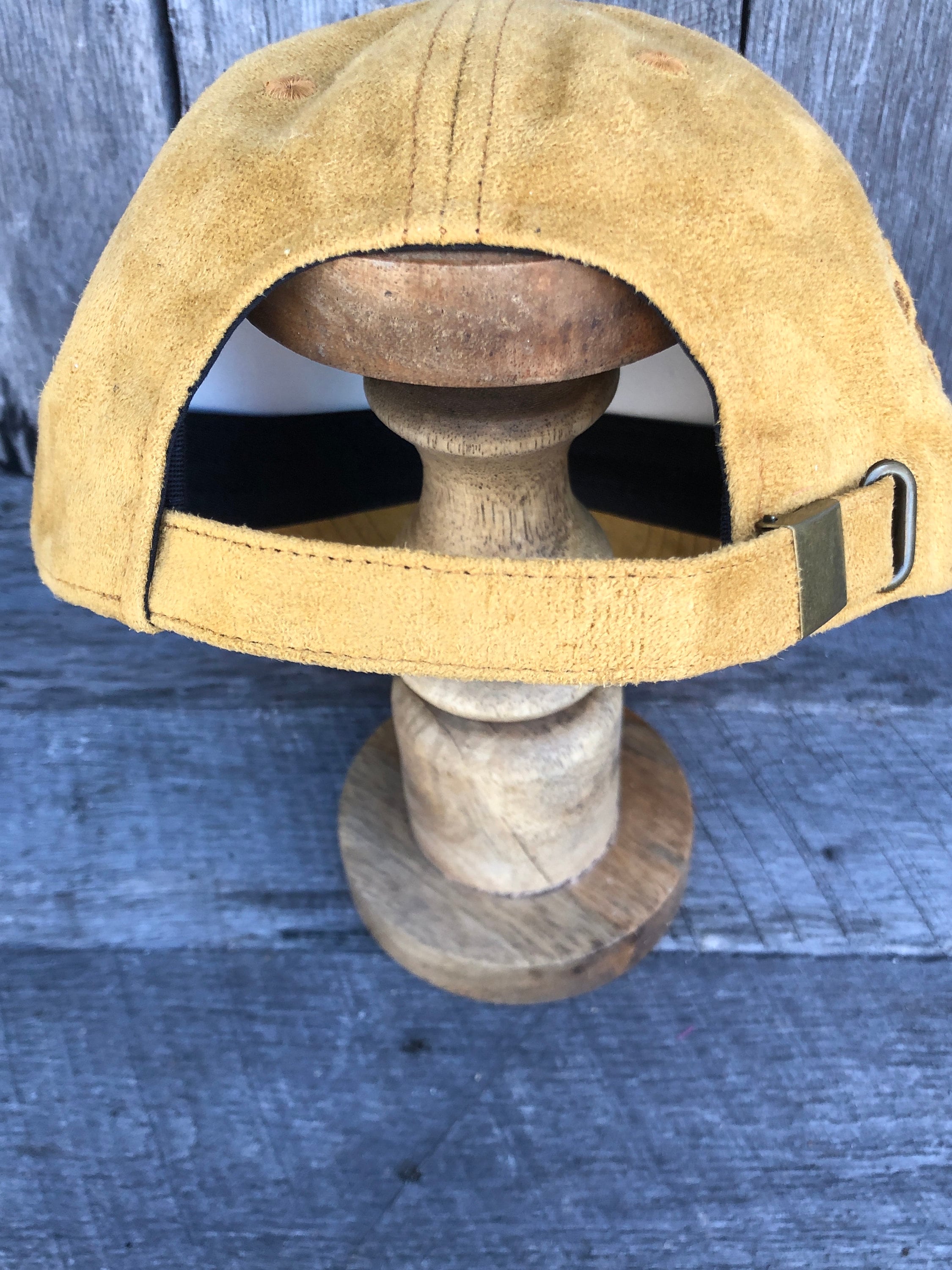 Burned Sunflower Baseball Cap, Sunflower and Leopard Design, Pyrography ...