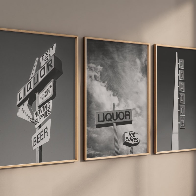 Liquor Signs - Etsy