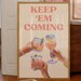 Keep Em Coming Wall Print Bar Cart Print Cheers Cocktail Print Vintage ...