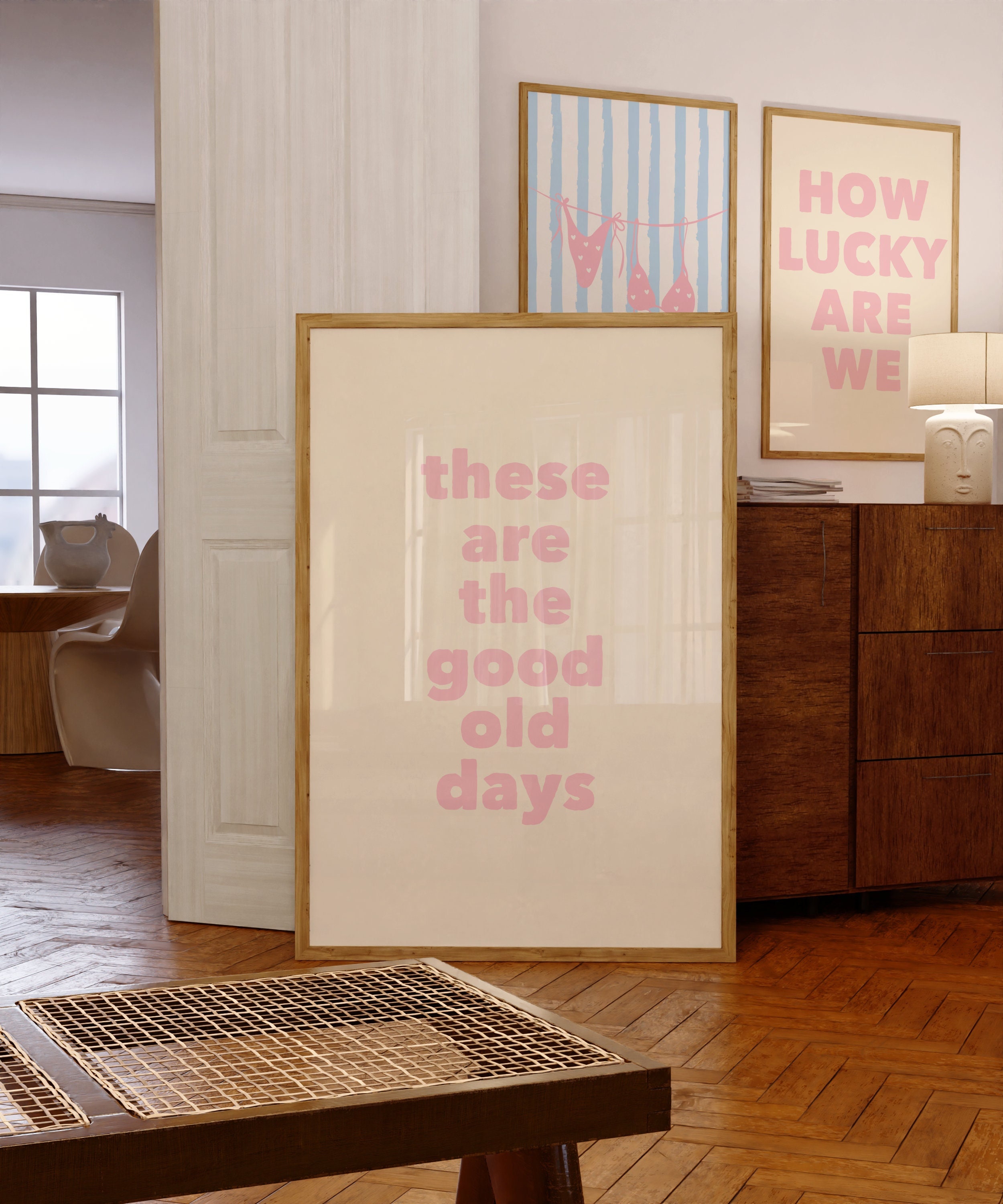 These Are the Good Old Days Digital Print, Good Old Days Wall Art, Feel ...