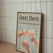 Guest Check Cheers Cocktail Printable, Guest Check Print, Bar Cart ...
