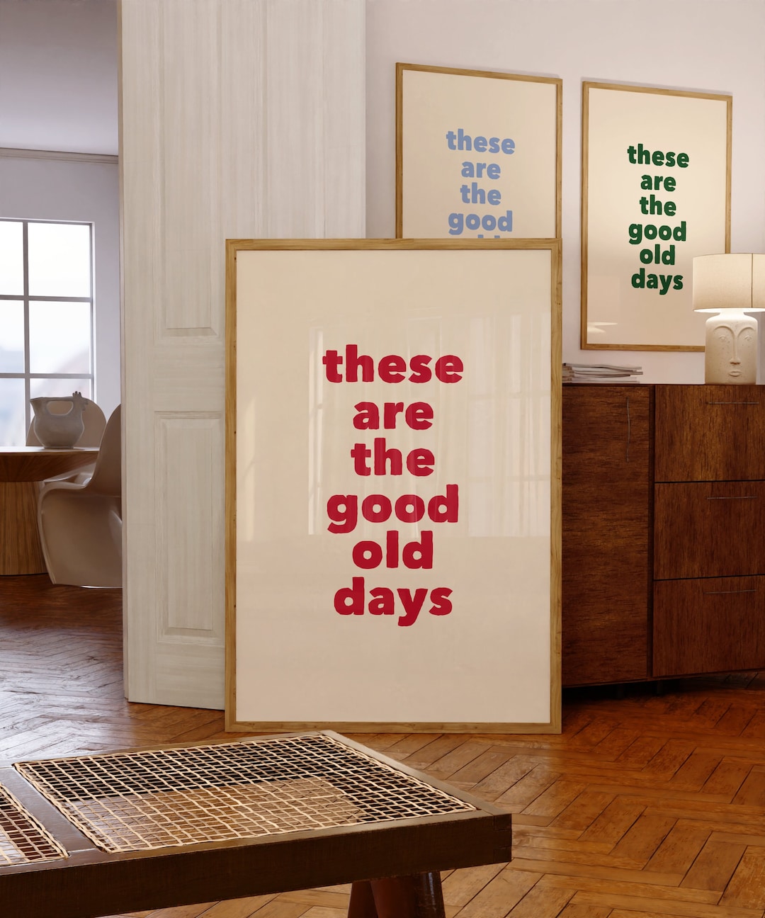 These Are the Good Old Days Digital Print, Good Old Days Wall Art, Feel ...
