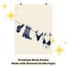 Bikini Art Poster | Physical Print | Rolled Poster | Navy Bikini Beach ...