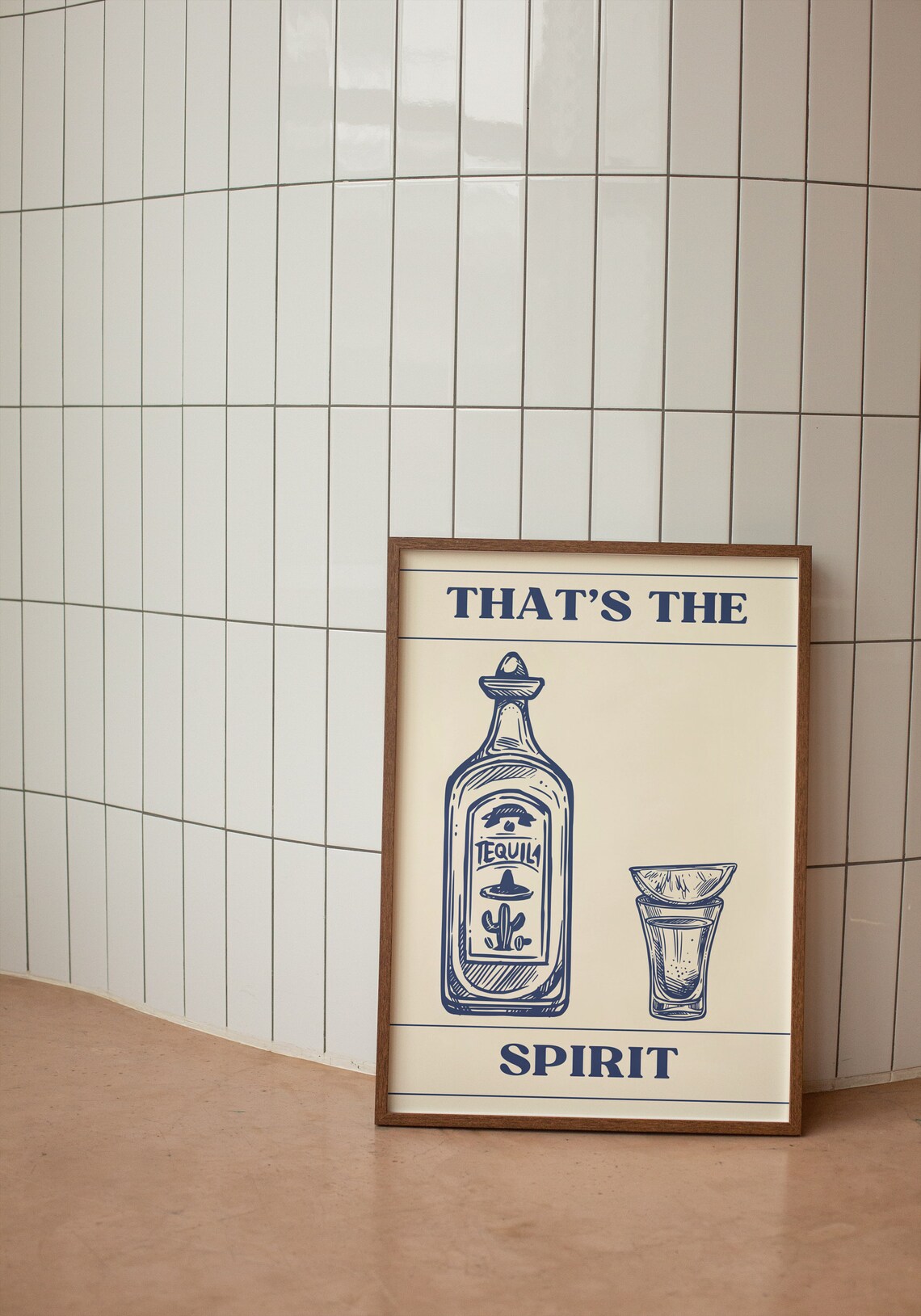 Bar Art Print, Vintage Liquor Poster, Bar Cart Wall Art,that's the ...