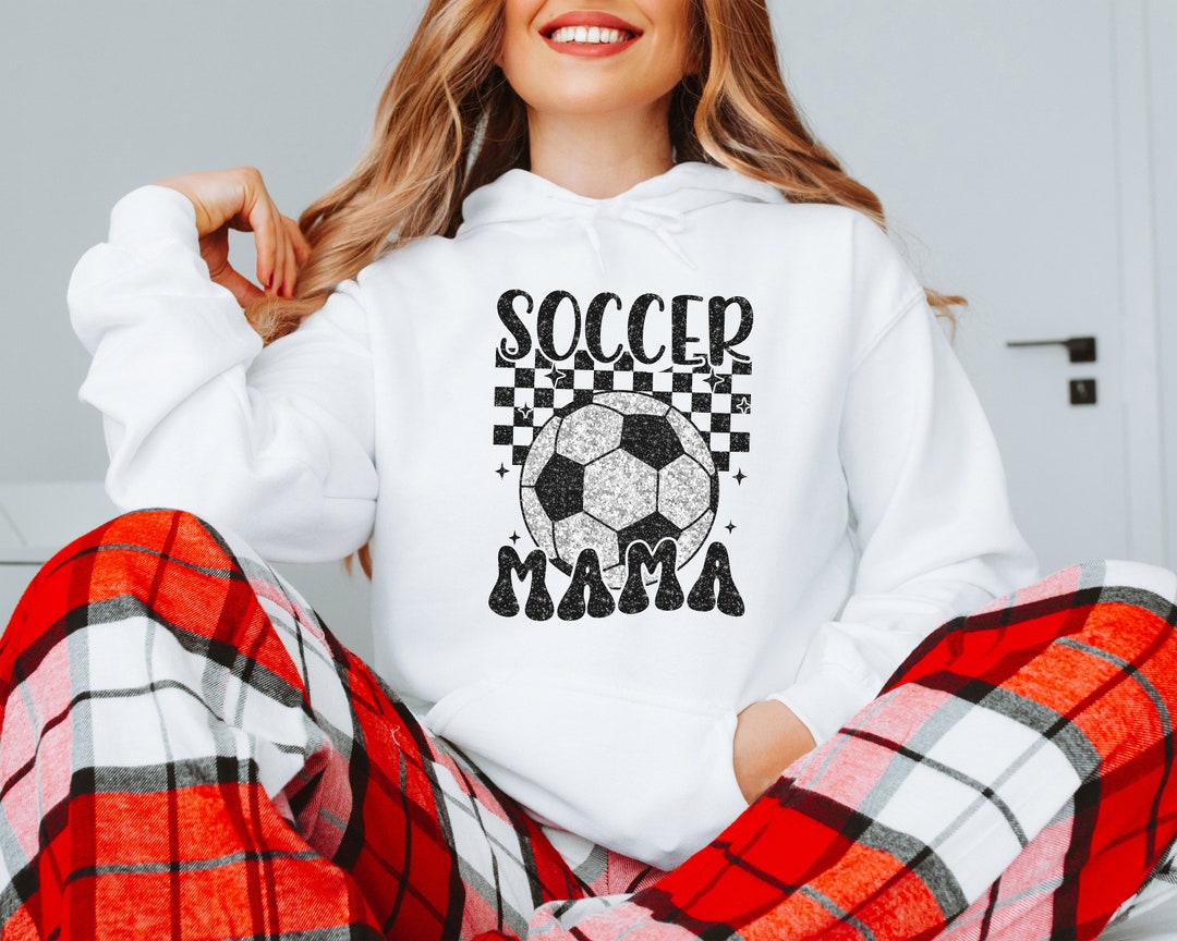 Retro Soccer Mama Hoodie, Soccer Mom Hoodie, Sports Mom Hoodie, Mom ...