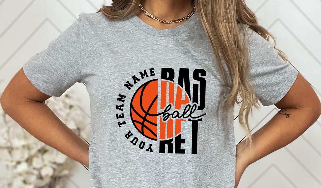 Custom Basketball Team T-shirt: Personalized Game Day Shirt - Etsy
