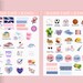 Digital Planner Stickers | Printable Stickers | Everyday Theme Stickers ...