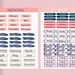 Digital Planner Stickers | Printable Stickers | Everyday Theme Stickers ...