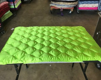 Fit to Be Dried® Fitted Grooming Table Covers in WHITE Velour Terry for ...