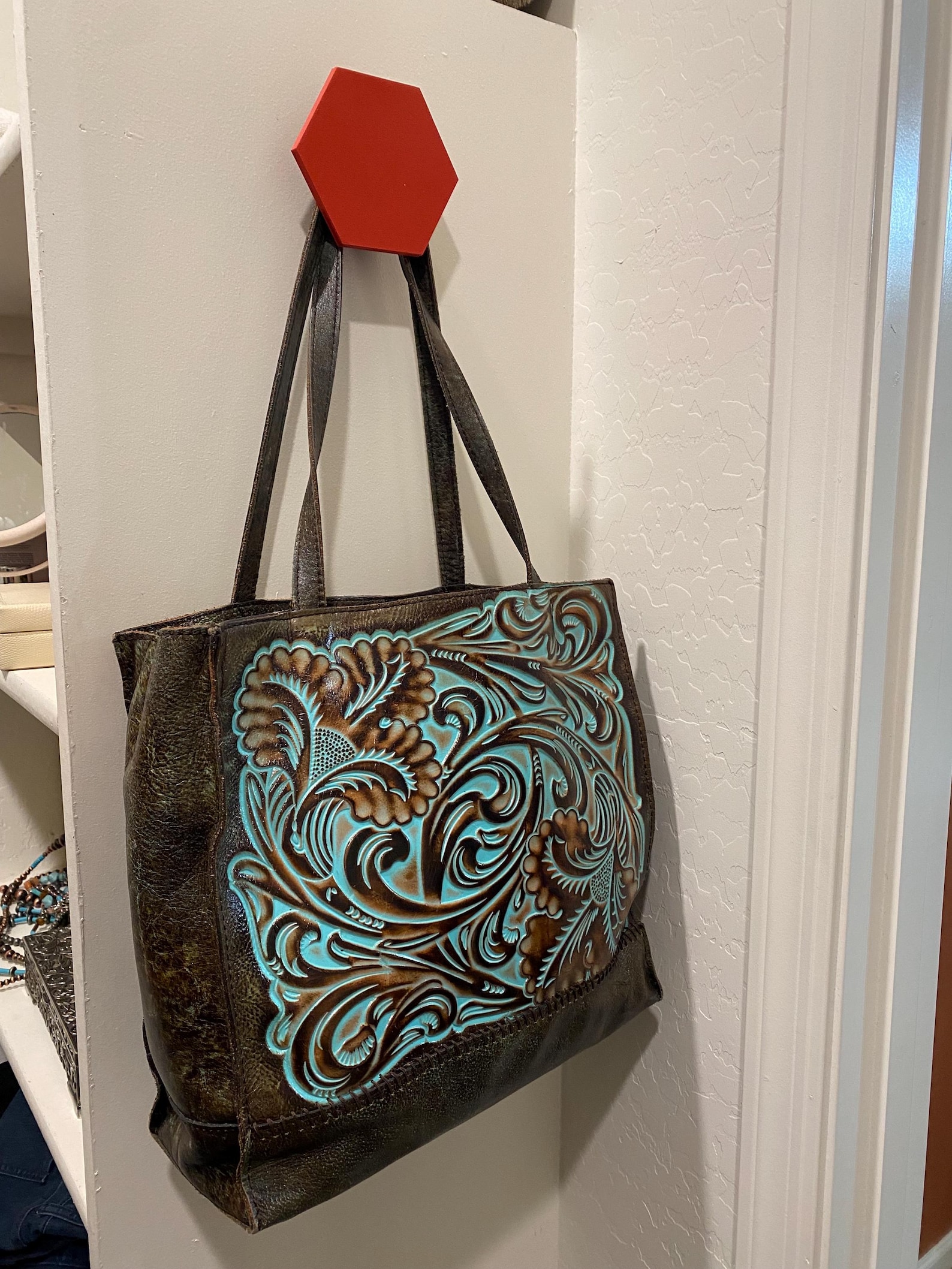 Art Deco Inspired Modern Wall Hooks With Interchangeable Mounting ...