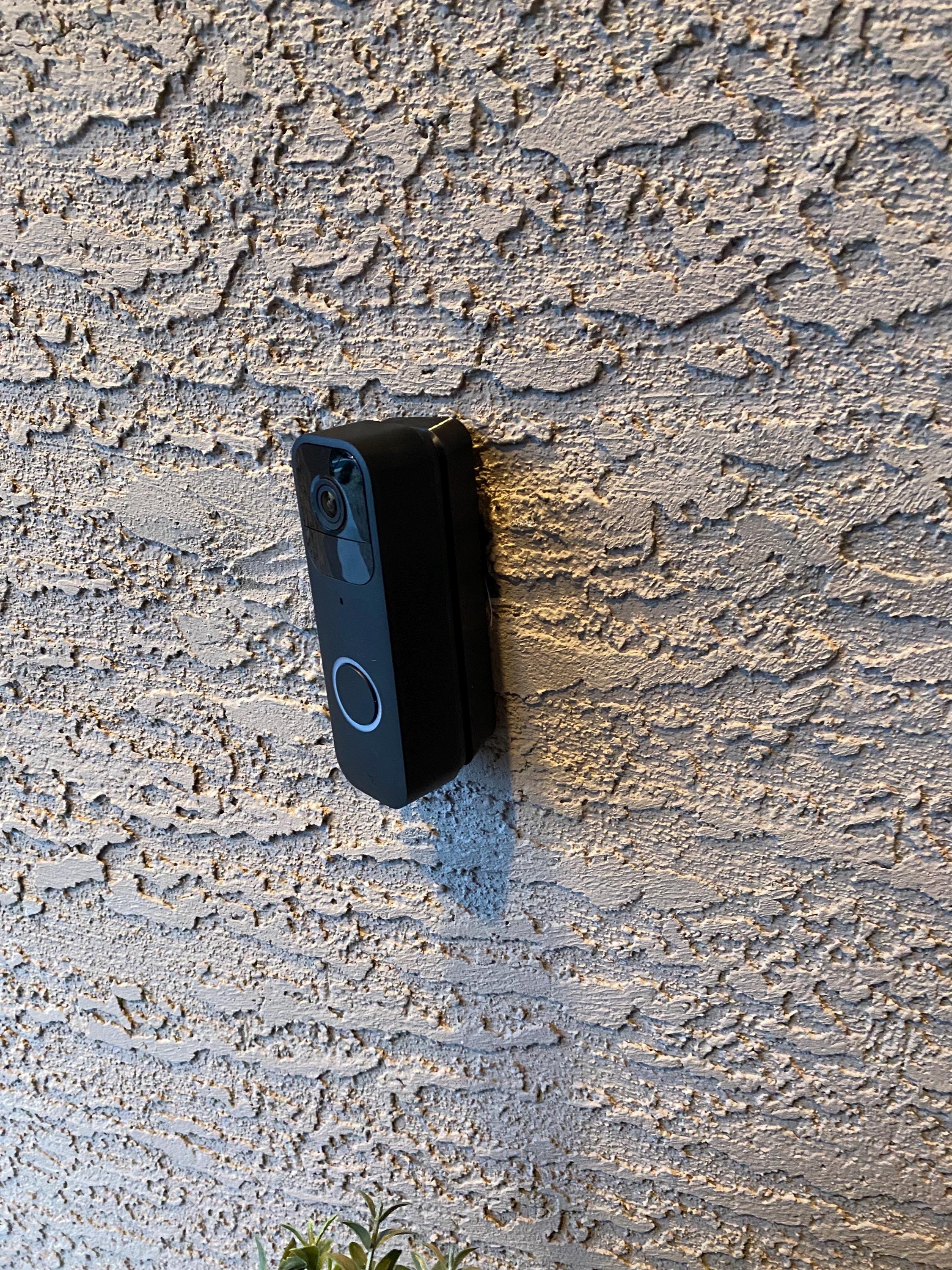 Blink Video Doorbell Wedge Mount for Corners or Side Facing Doorbells ...