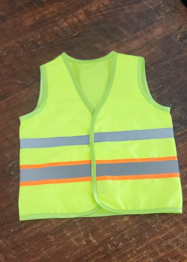 High Visibility Kids Safety Vest , Reflective Vest With Velcro Child ...