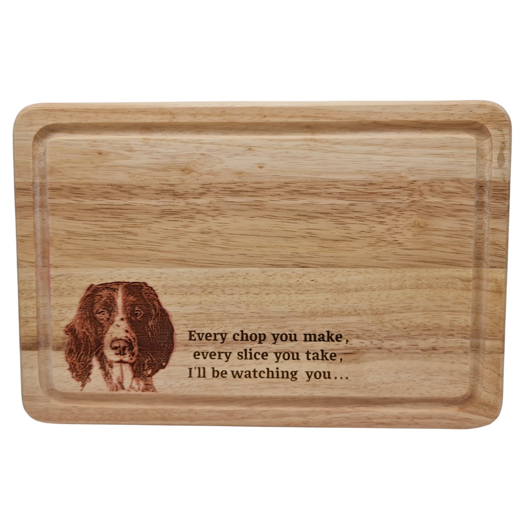 Personalise Your Dog's Pet's Image Engraved on Wooden - Etsy