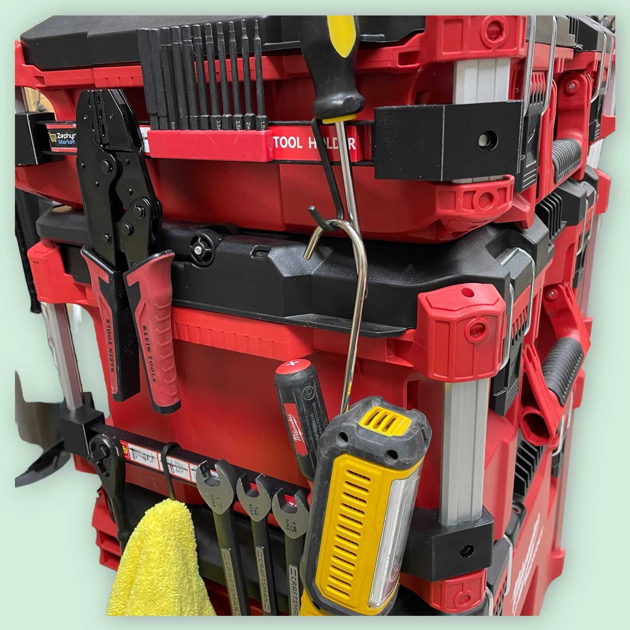 12" Magnetic Rail for Milwaukee Packout - Etsy