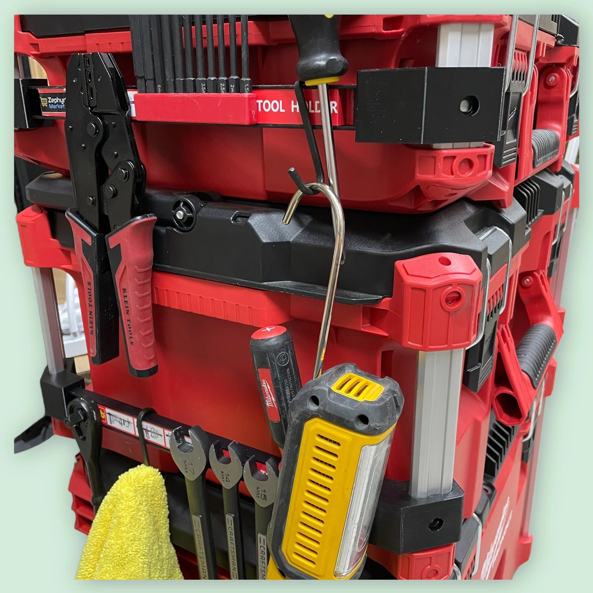 12" Magnetic Rail for Milwaukee Packout - Etsy