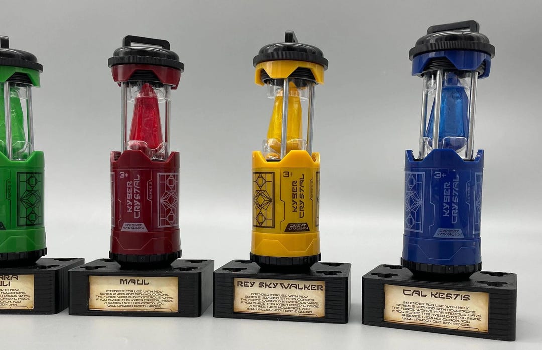 Series 2 Kyber Crystal Display Stand Holds 6 Kyber's | Star Wars ...