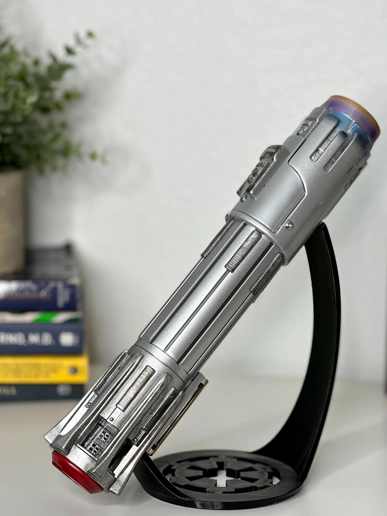 Sith Empire Tilted Light Saber Display Stand | Lightsaber Accessory - Etsy