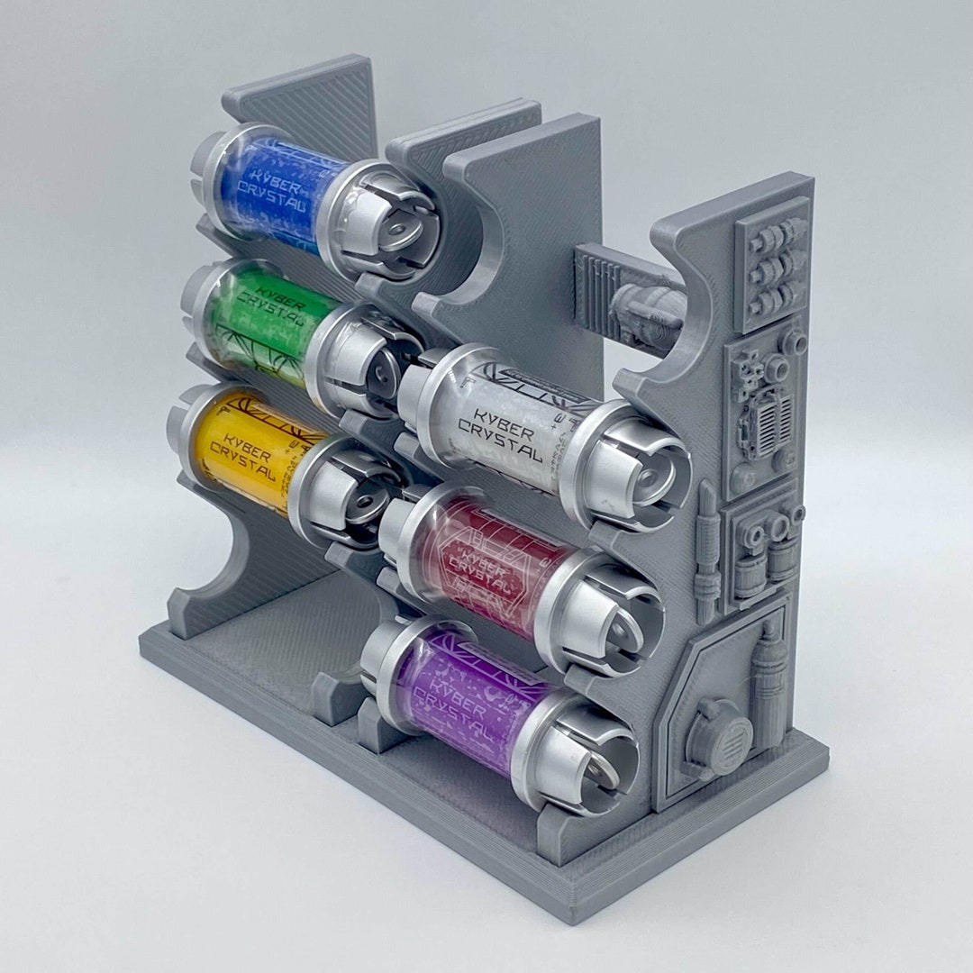 8 Kyber Crystal Display Stand | Star Wars Crystal Holder | Home Decor ...