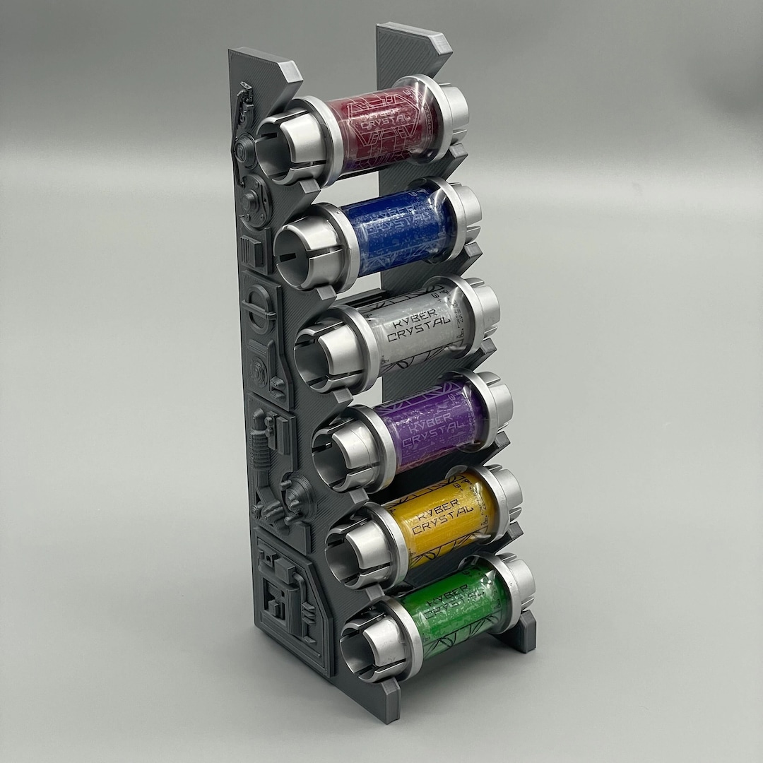 Kyber Crystal Display Stand | Starwars Crystal Canister Holder | Disney ...
