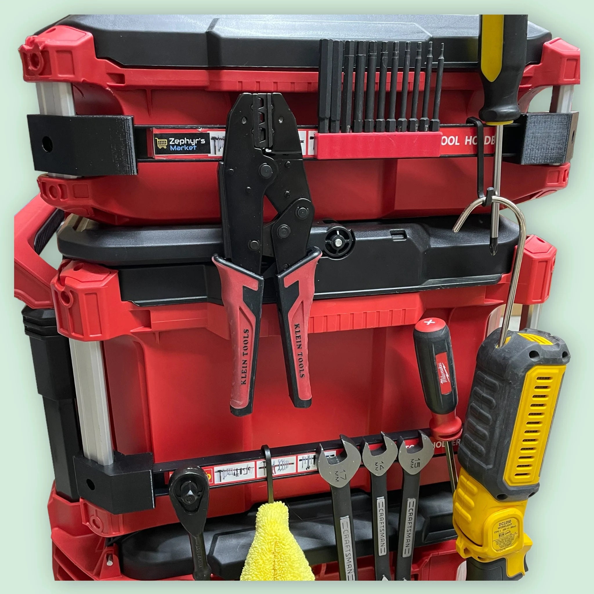 12" Magnetic Rail for Milwaukee Packout - Etsy